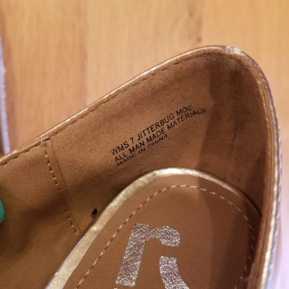 Report | Shoes | Nwot Report Rose Gold Flats | Poshmark